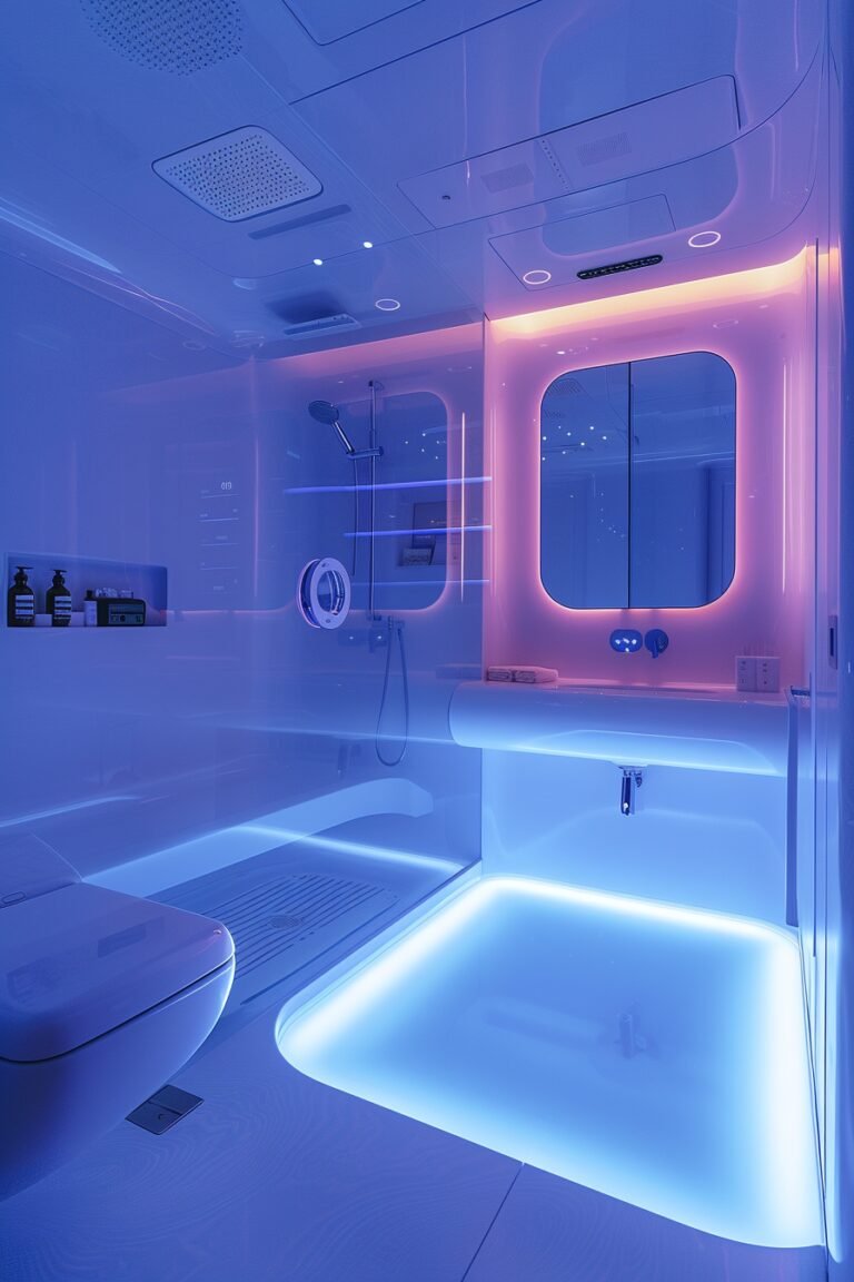 29 Futuristic Bathroom Ideas That Are Out Of This World - Learn California