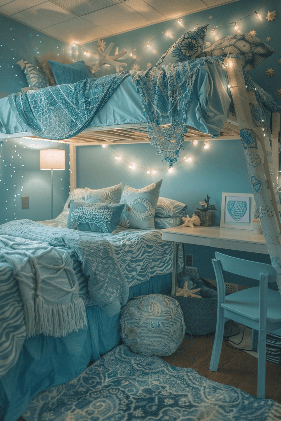 29 Blue Boho Dorm Room Ideas: Create A Tranquil And Trendy Space For ...