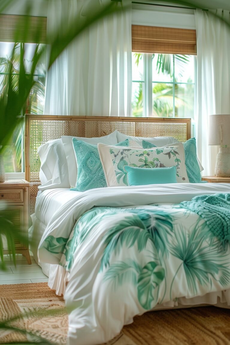 29 Tropical Bedrooms To Transport You To Paradise - Learn California