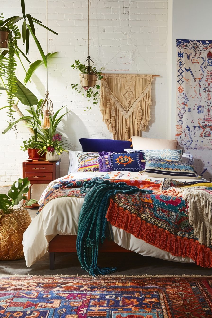 29 Boho Bedroom Apartment Ideas To Inspire Creativity - Learn California