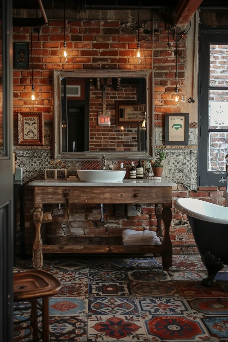 29 Urban Bathroom Ideas For A Bold And Edgy Design - Learn California