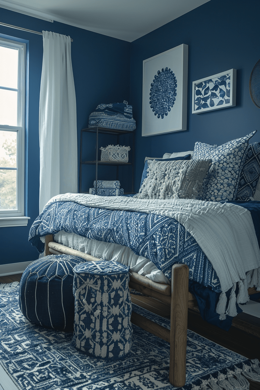 29 Blue Boho Dorm Room Ideas: Create A Tranquil And Trendy Space For ...