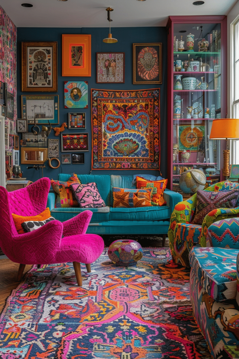 29 Boho Maximalist Living Room Decor Tips For Bold Interiors - Learn ...