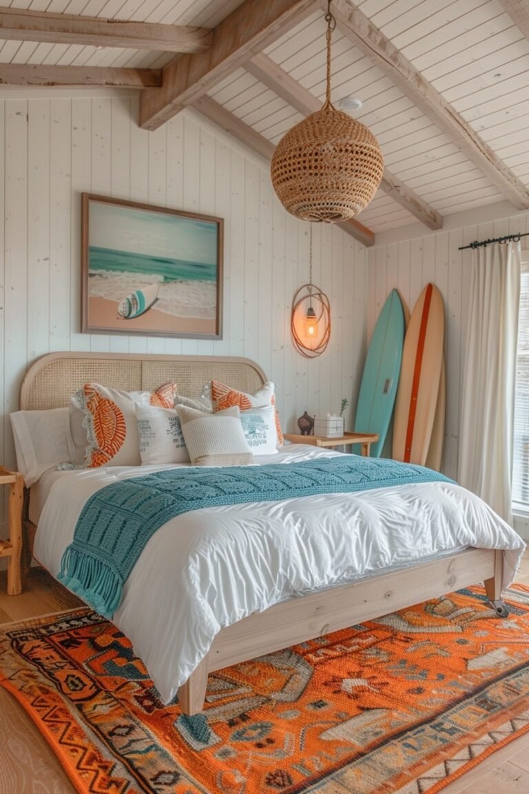 29 Beachy Boho Bedroom Ideas To Infuse Your Space With Coastal Charm - Learn California