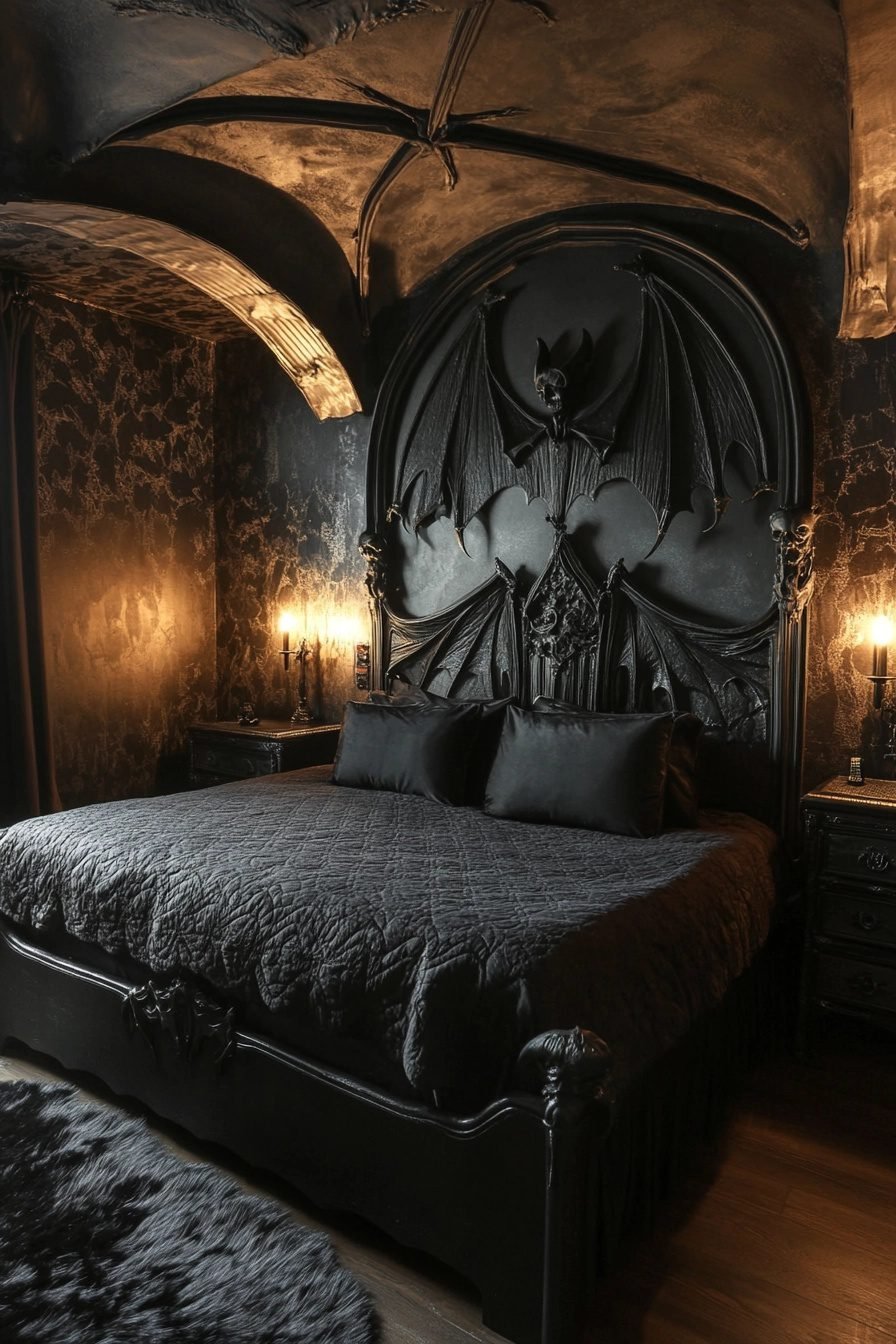 29 Halloween Decor Bedroom Ideas For A Fun And Frightful Atmosphere ...