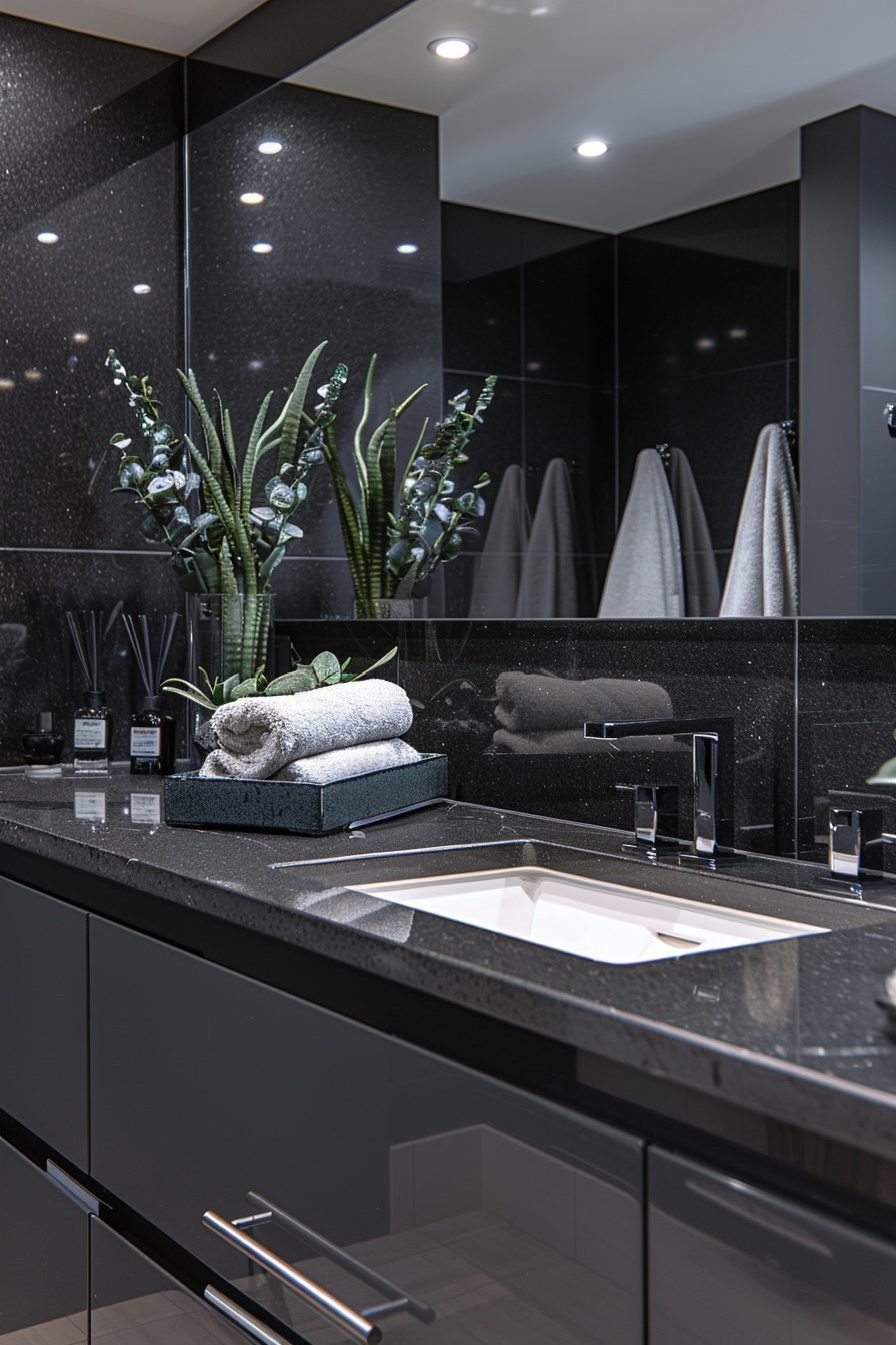 29 Black Bathroom Decor Ideas For A Bold And Stylish Space - Learn ...