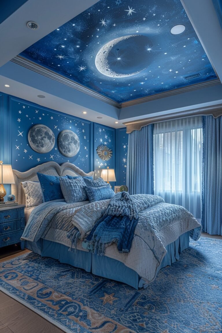 29 Blue Witchy Bedroom Ideas For A Mystical And Serene Space - Learn ...