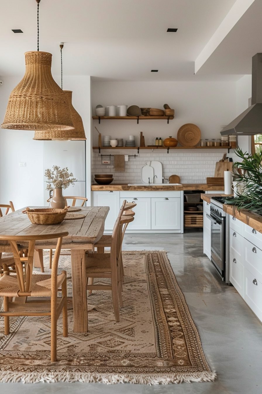29 Scandi Boho Kitchen Ideas To Make Your Kitchen Feel Like Home ...