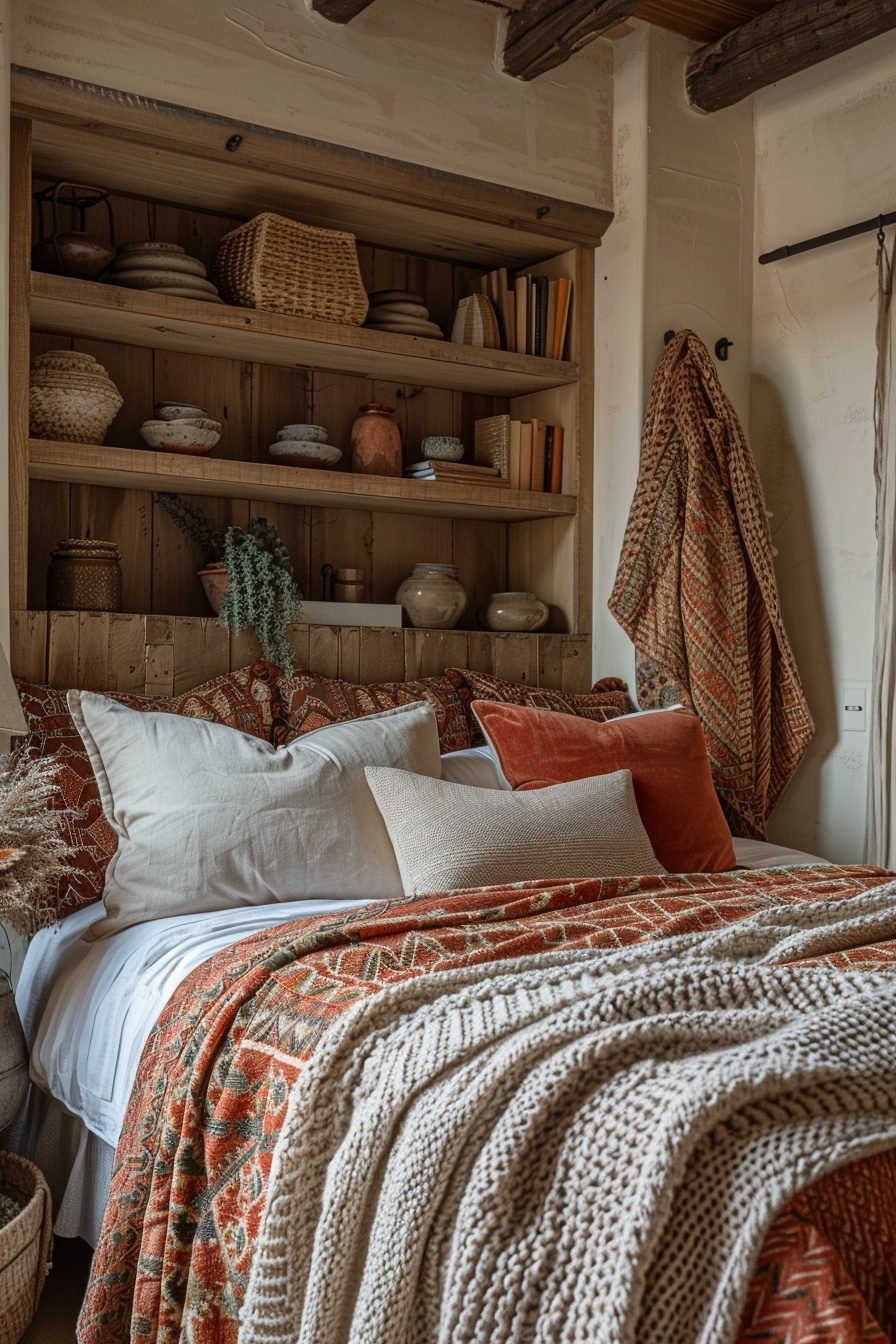 29 Rustic Boho Style Bedrooms - Learn California