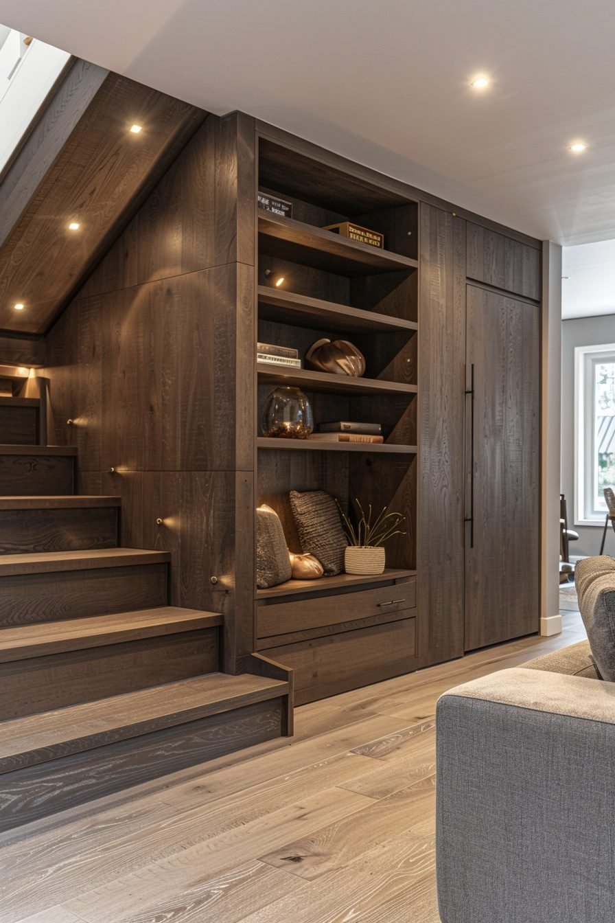 29 Staircase Storage Under Stairs Ideas To Organize Your Home In Style ...