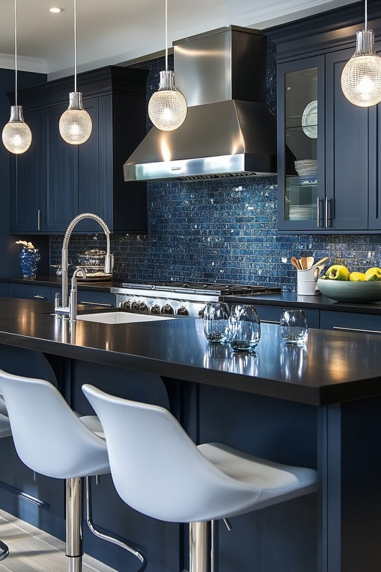 29 Coastal Farmhouse Kitchen Ideas To Merge Seaside Charm With Country ...