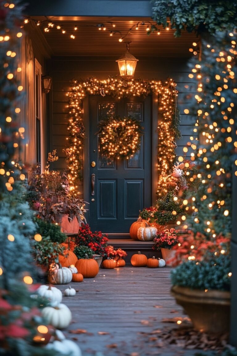 29 Halloween Decor Front Porch Ideas To Scare And Delight Trick-or ...