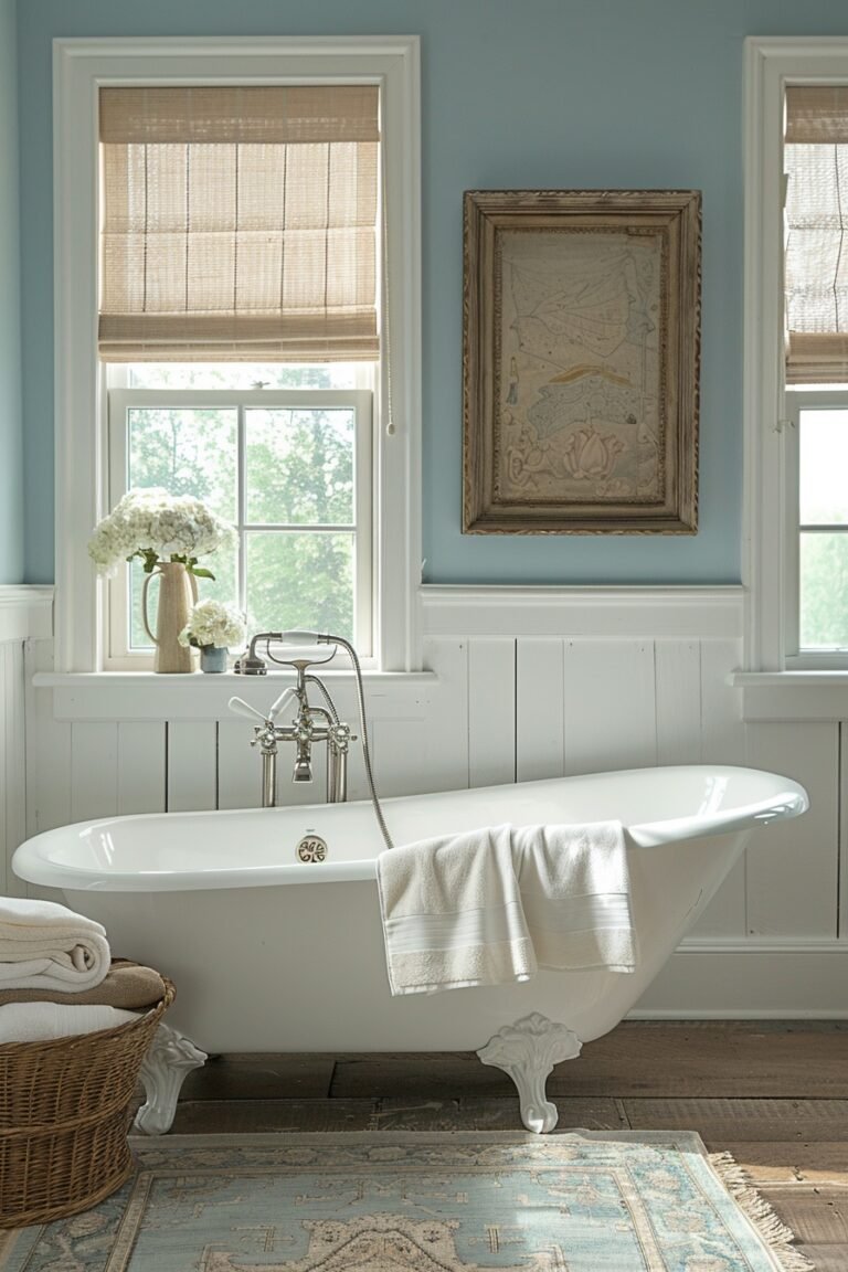 29 Blue Bathroom Decor Ideas For A Vibrant Yet Peaceful Ambiance ...