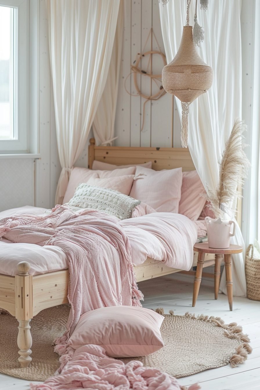29 Scandi Boho Girls Bedroom Ideas For A Fresh And Feminine Vibe ...
