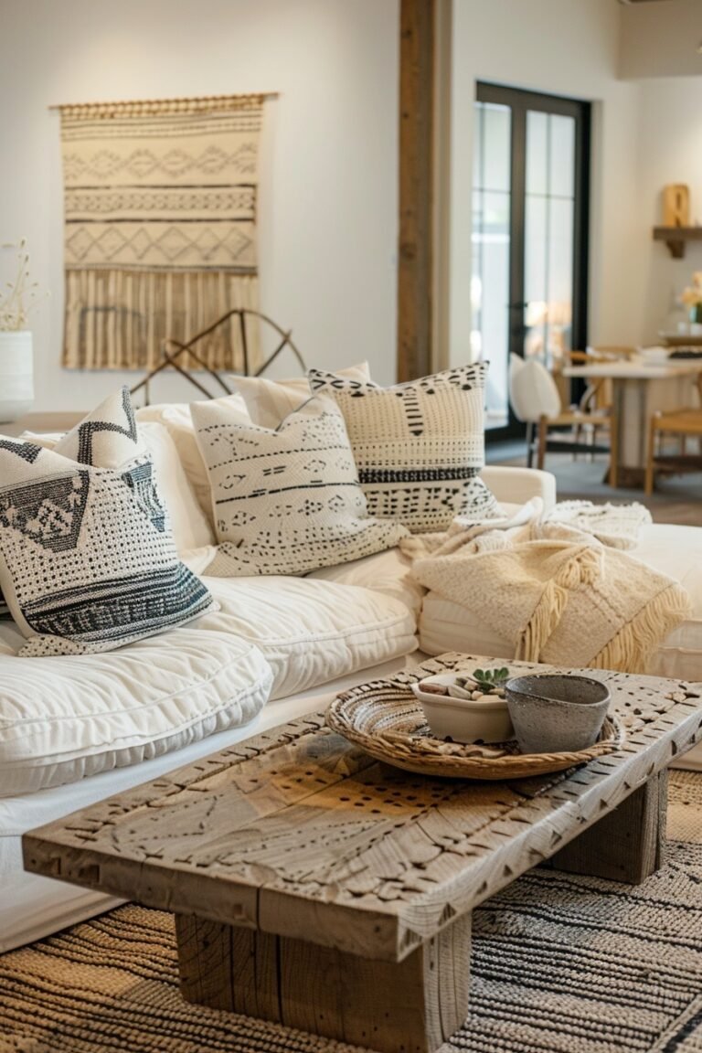 29 Scandi Boho Living Room Ideas For A Calm Retreat - Learn California