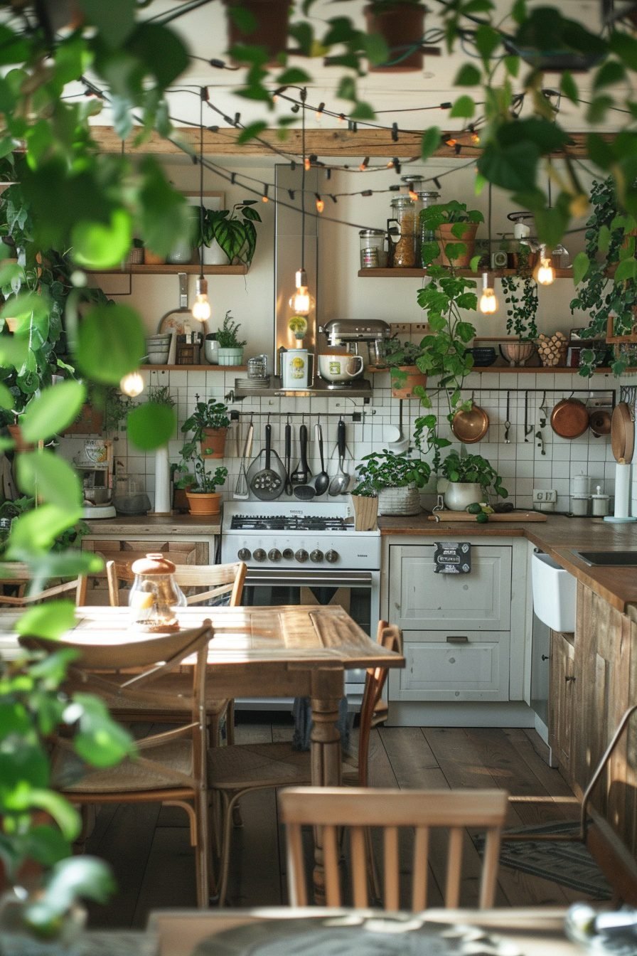 29 Scandi Boho Kitchen Ideas To Make Your Kitchen Feel Like Home ...