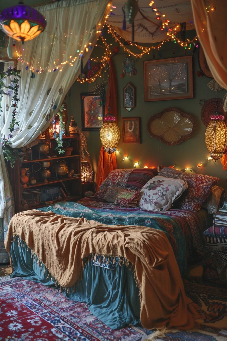29 Boho Witchy Bedroom Ideas To Create A Dreamy Space - Learn California