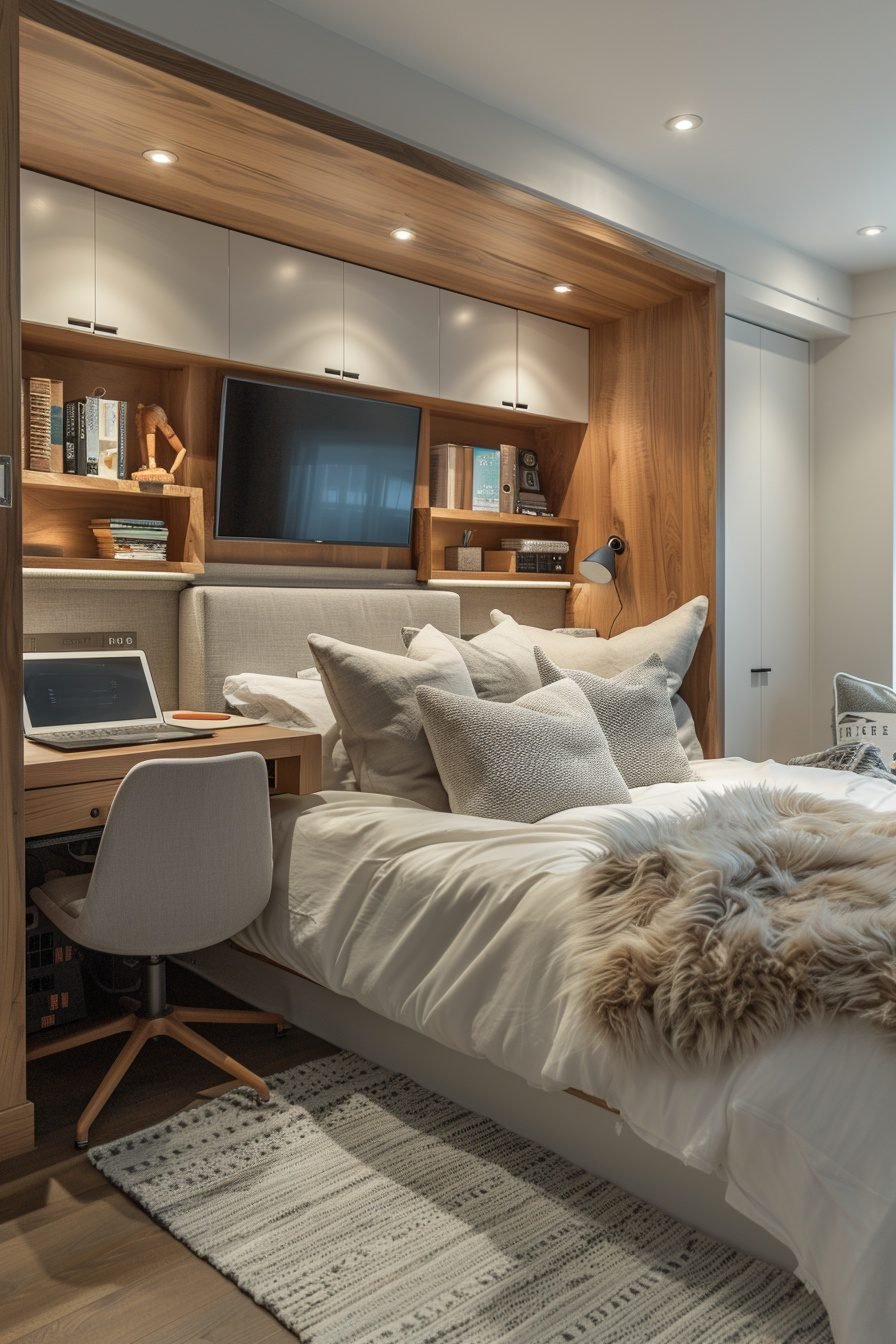 29 Tiny Bedroom Apartment Ideas For A Compact But Trendy Space - Learn ...