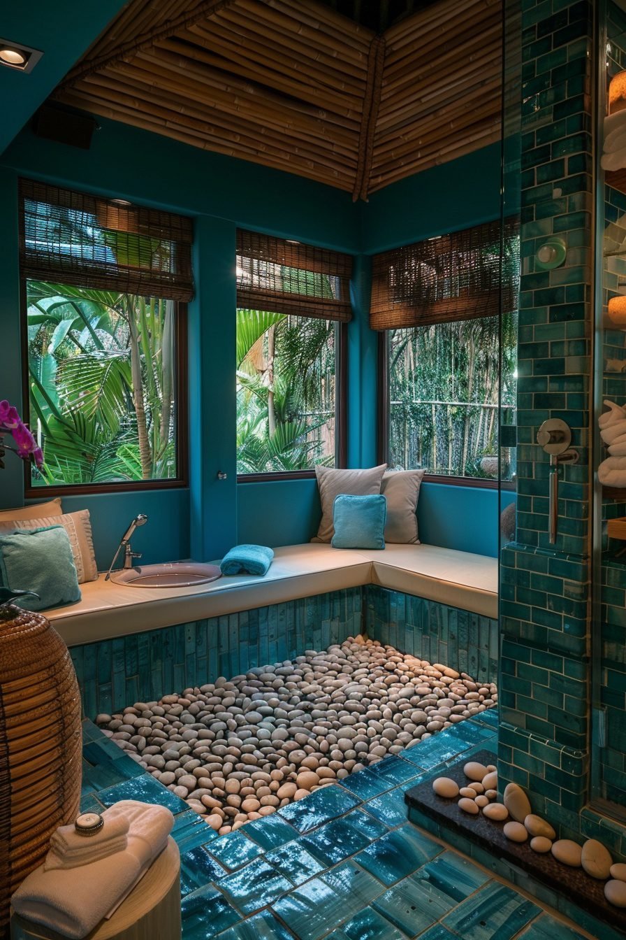 29 Blue Bathroom Decor Ideas For A Vibrant Yet Peaceful Ambiance ...