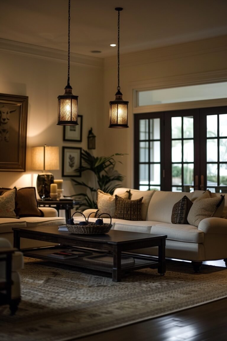 29 Cozy Lighting Living Room Ideas To Make Your Space Feel Warm And ...