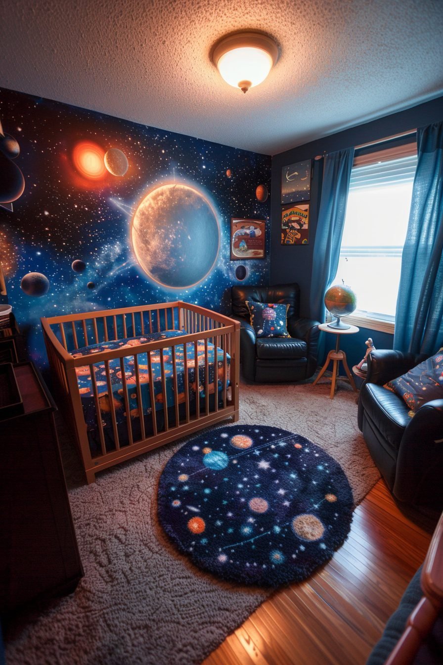 29 Nursery Room Ideas For A Boy Featuring Bold Colors And Creative ...