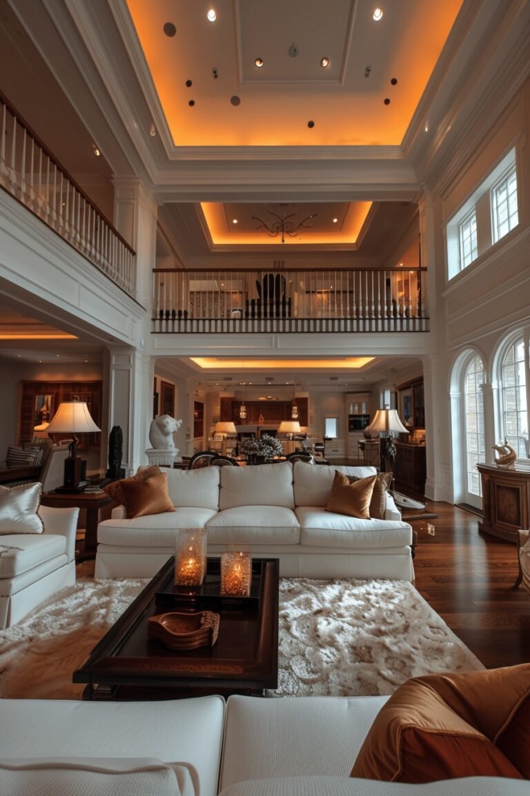 29 Cozy Lighting Living Room Ideas To Make Your Space Feel Warm And ...