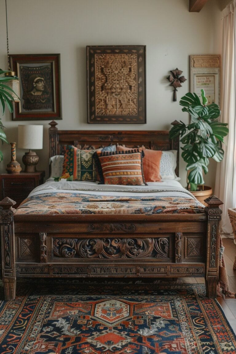 29 Rustic Boho Style Bedrooms - Learn California