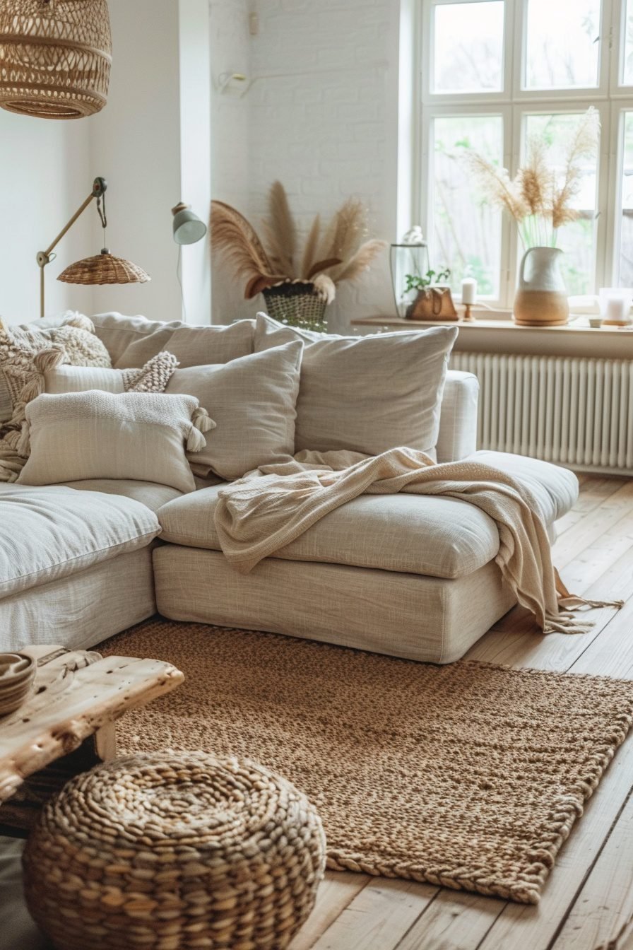 29 Scandi Boho Living Room Ideas For A Calm Retreat - Learn California