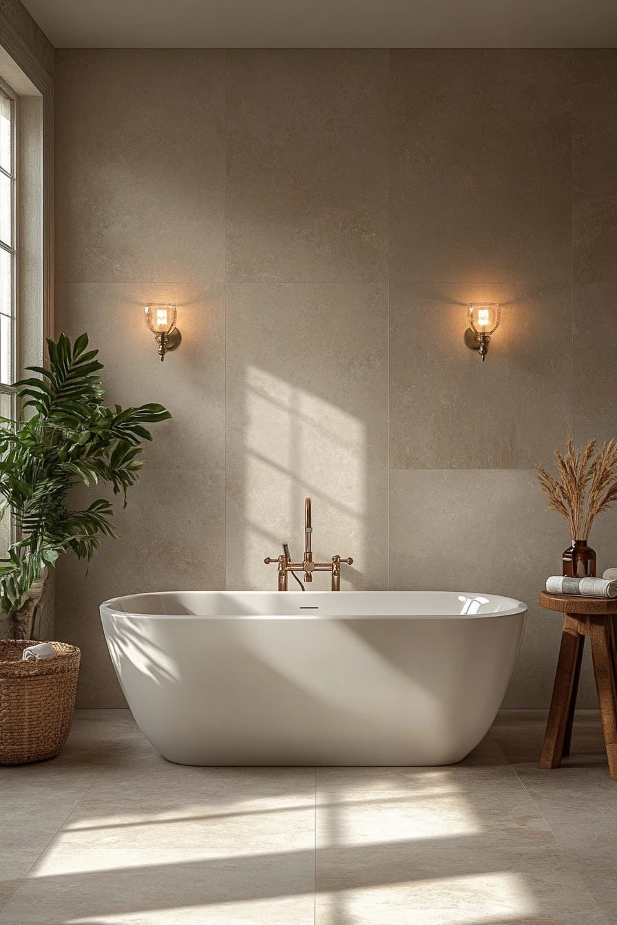 29 Vintage Modern Bathroom Ideas To Bring Retro Charm Into A Modern ...