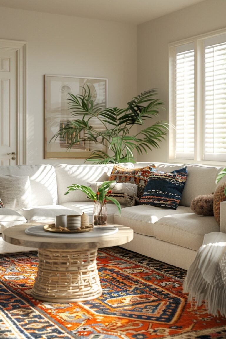 29 Scandi Boho Living Room Ideas For A Calm Retreat - Learn California