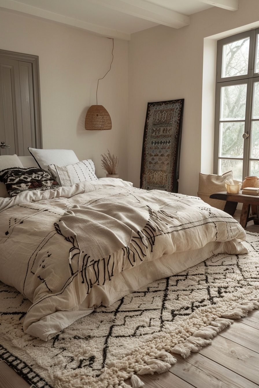 29 Scandi Boho Bedroom Ideas To Create A Dreamy Sleep Haven - Learn ...