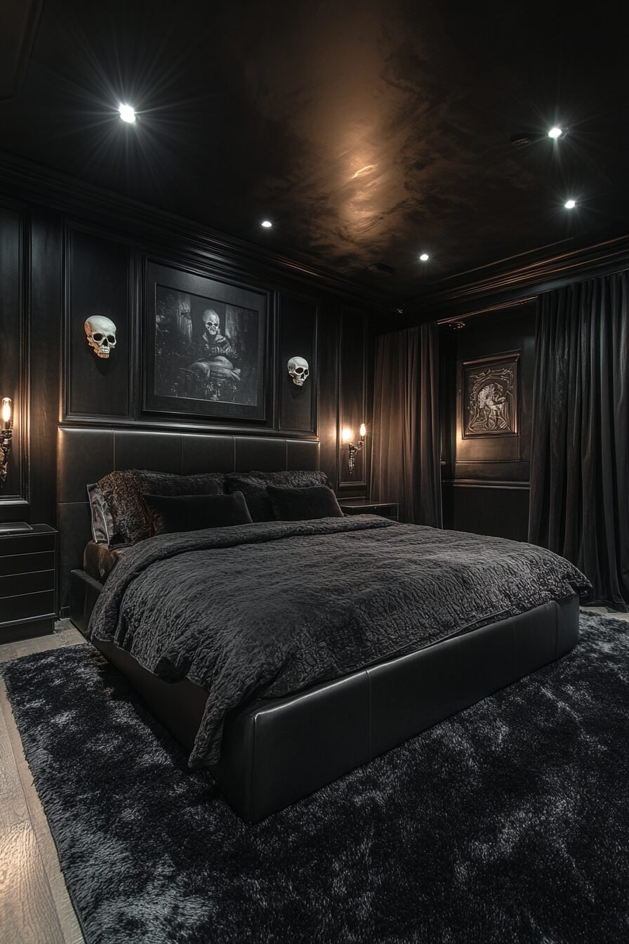 29 Halloween Decor Bedroom Ideas For A Fun And Frightful Atmosphere ...