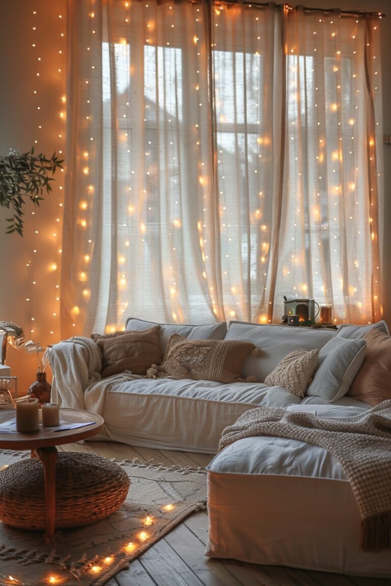 29 Cozy Lighting Living Room Ideas To Make Your Space Feel Warm And ...