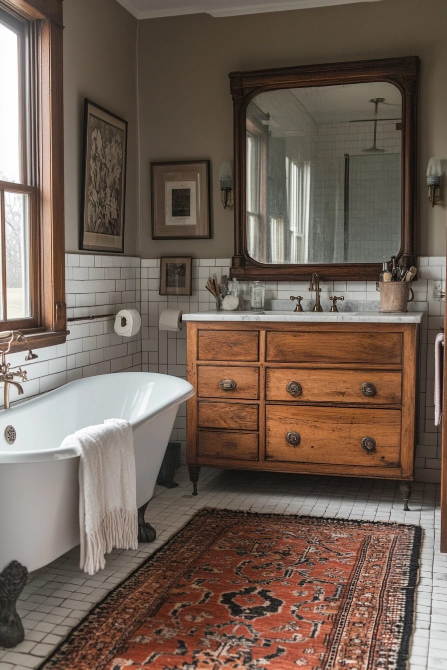 29 Vintage Modern Master Bath Ideas For A Chic And Sophisticated ...