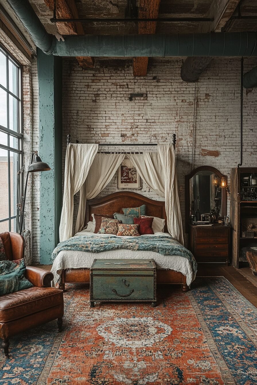29 Boho Bedroom Vintage Decor Ideas That Blend Retro Charm With ...