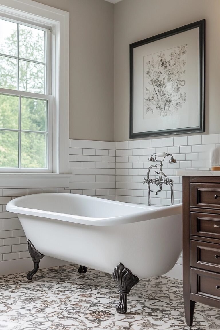 29 Vintage Modern Master Bath Ideas For A Chic And Sophisticated ...