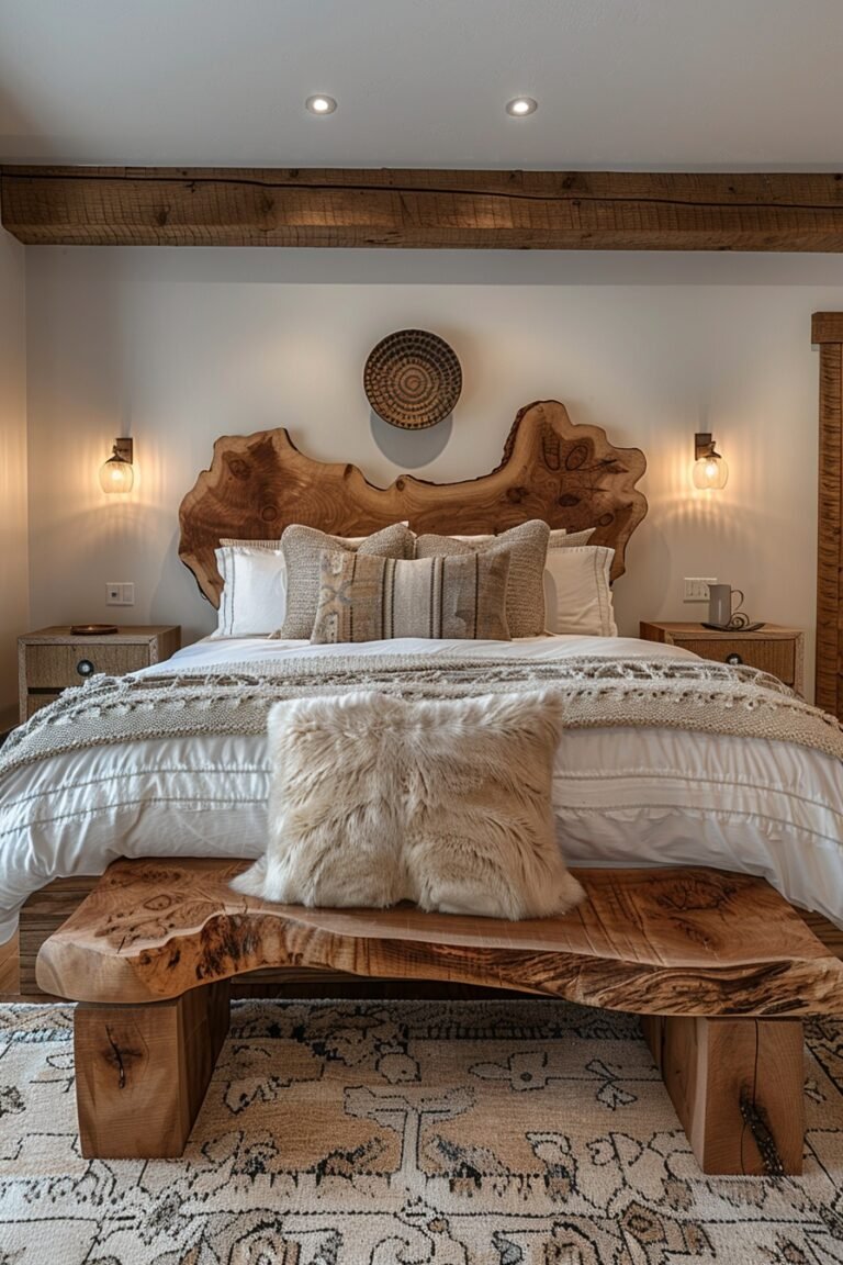 29 Rustic Boho Style Bedrooms - Learn California