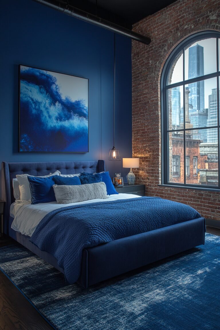 29 Cozy Bedroom Blue Ideas To Bring Comfort And Serenity Into Your Room ...