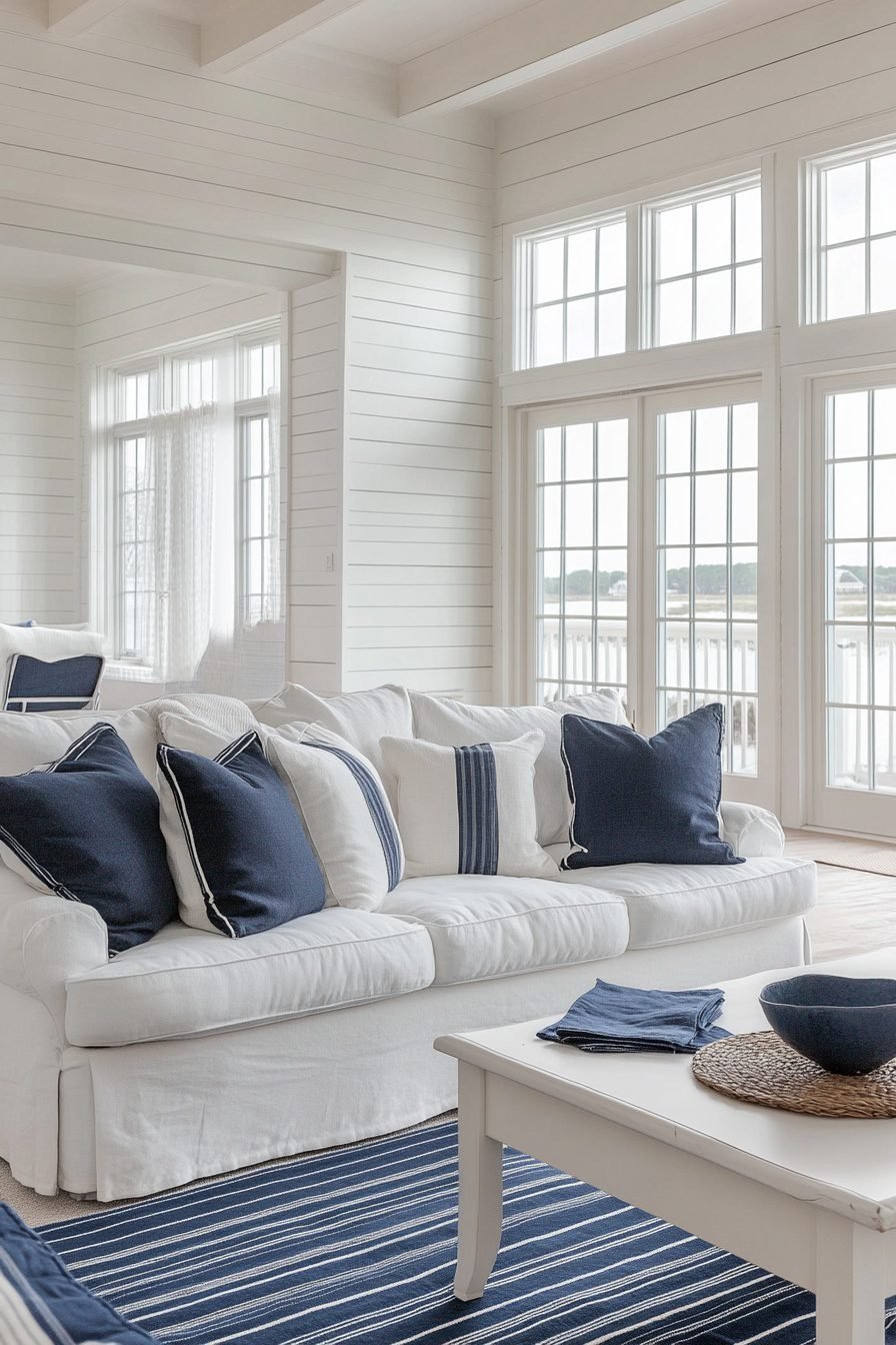 29 Coastal Preppy Interior Ideas For A Bright And Breezy Atmosphere ...