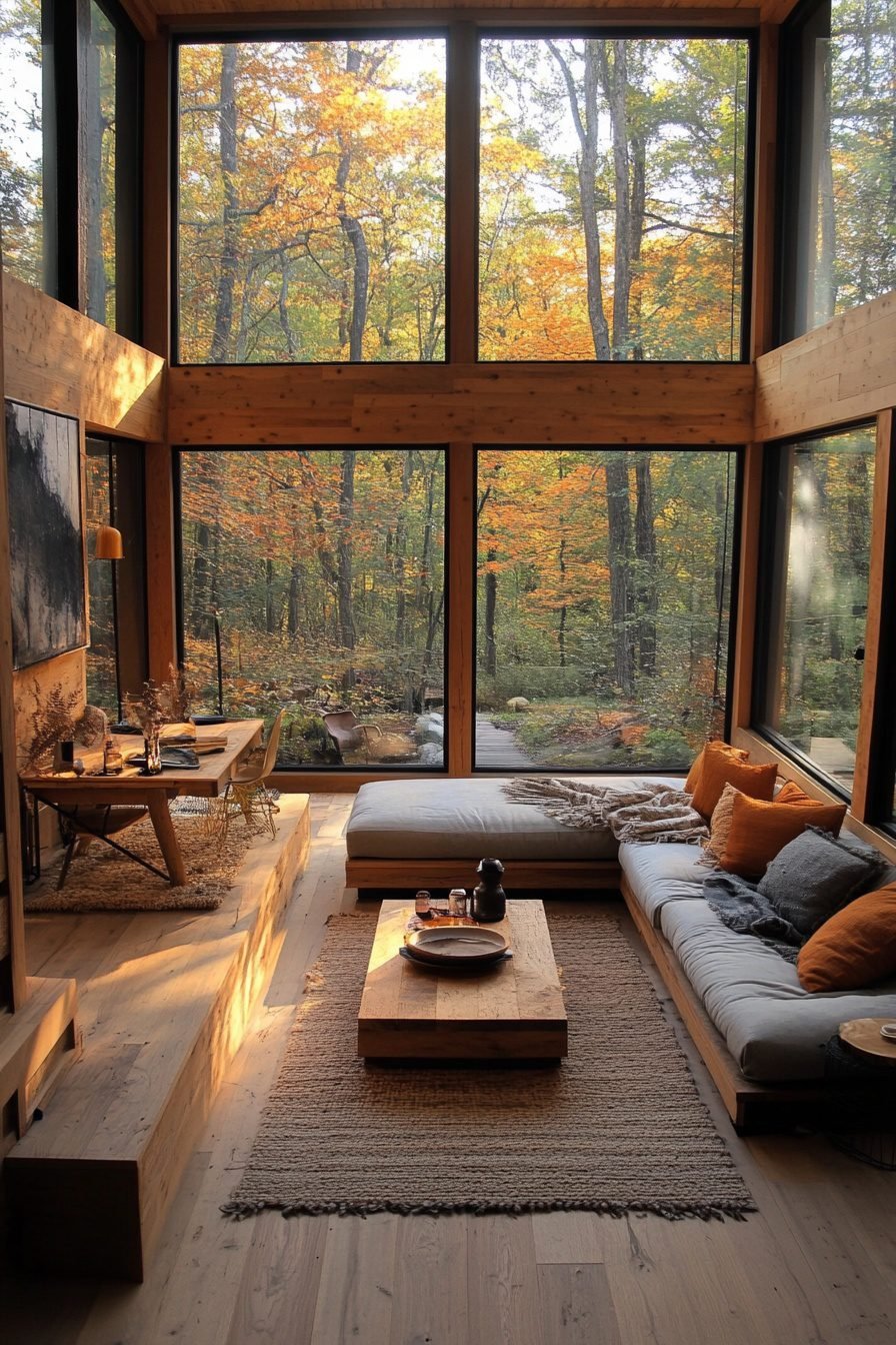 29 Small Cabin Interior Modern Ideas To Bring Contemporary Charm To ...