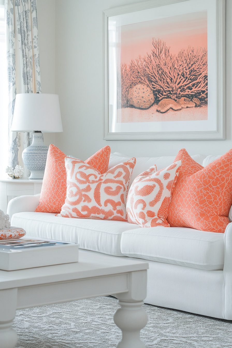 29 Coastal Preppy Living Room Decor Ideas To Infuse Your Space With ...