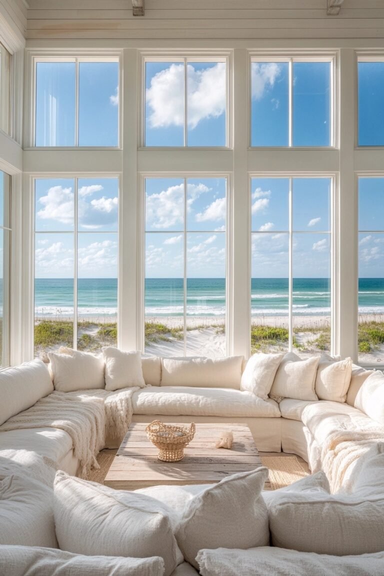 29 Coastal Preppy Living Room Decor Ideas To Infuse Your Space With ...