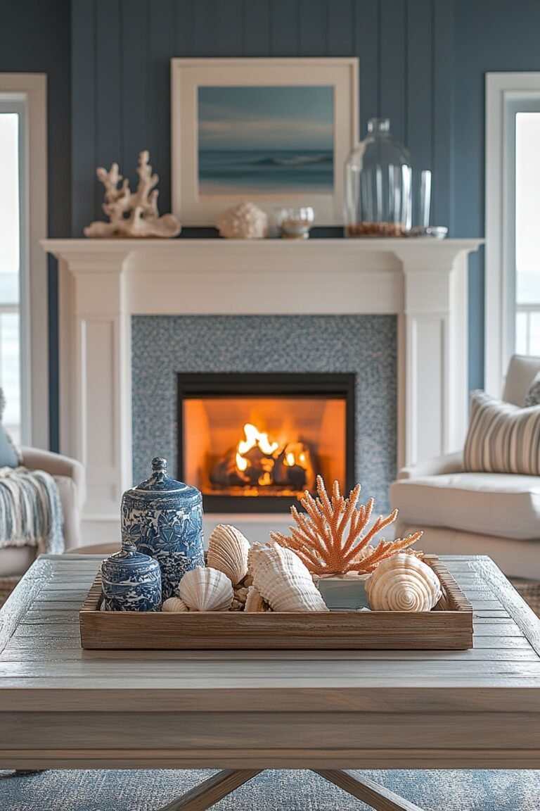 29 Coastal Preppy Living Room Decor Ideas To Infuse Your Space With ...