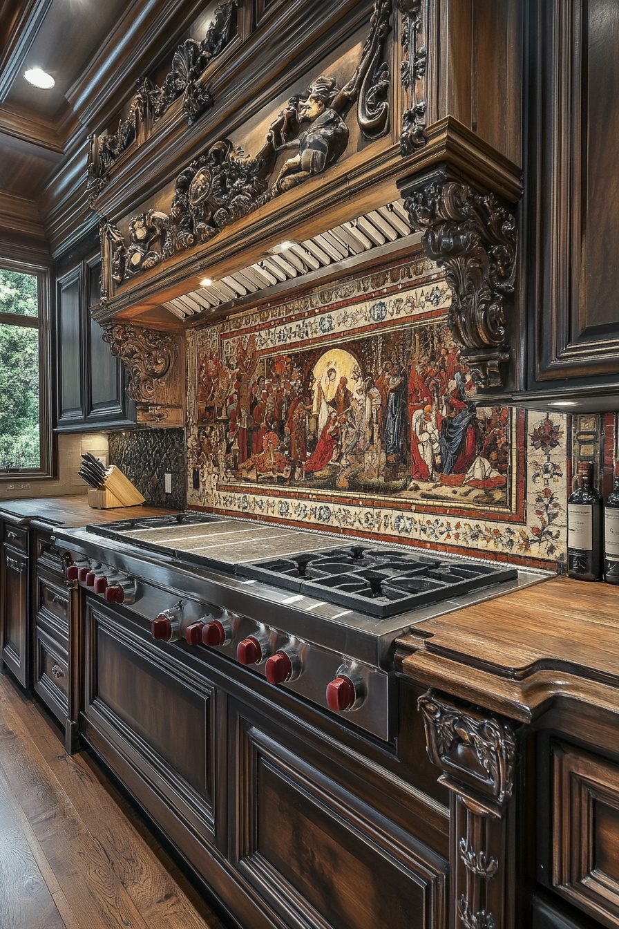 29 Western Gothic Kitchen Ideas To Transform Your Space With Dark Charm ...