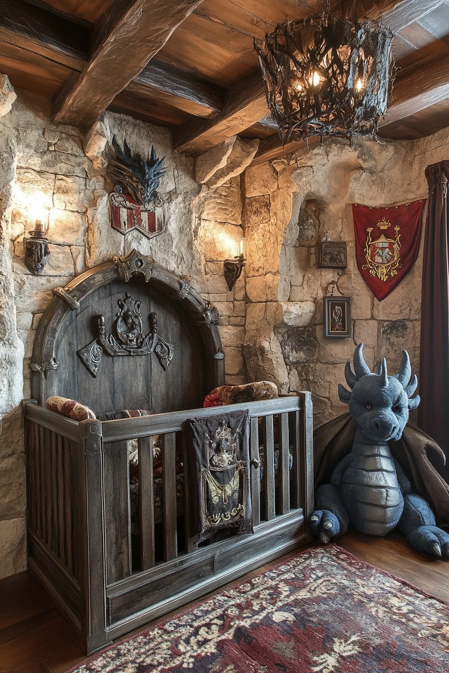 29 Western Gothic Nursery Ideas To Blend Gothic Flair With Comfort ...