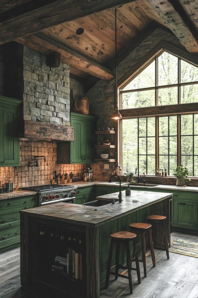 29 Earthy Kitchen Ideas To Incorporate Wood, Stone, And Natural Tones ...