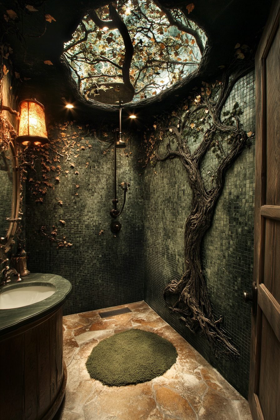 29 Western Gothic Bathroom Ideas To Create A Dark And Dramatic Retreat ...