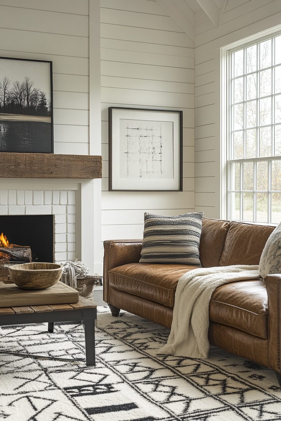 29 Modern Farmhouse Living Room Ideas To Bring Country Charm To Modern ...