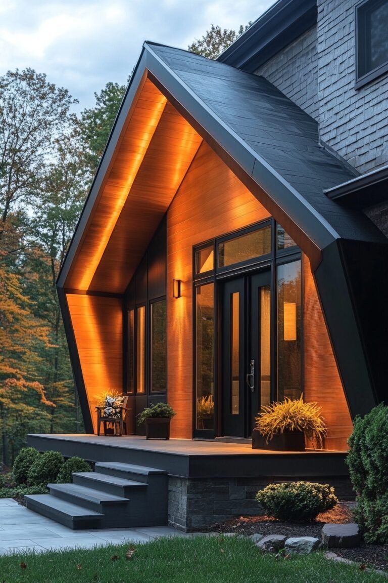 29 Contemporary Front Porches To Create A Stylish Entryway - Learn ...