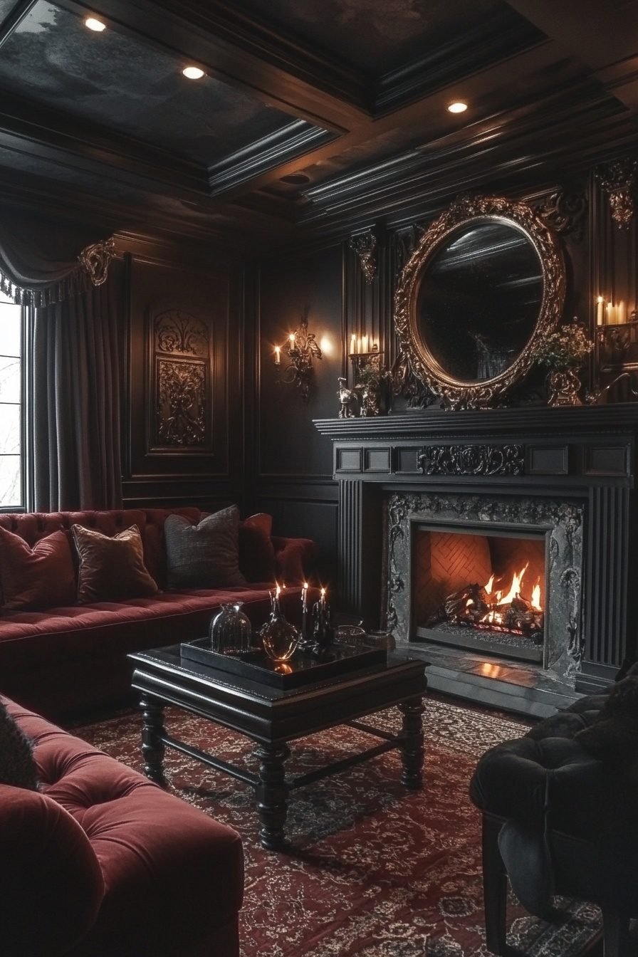 29 Western Gothic Home Decor Ideas For A Dark And Elegant Vibe - Learn ...